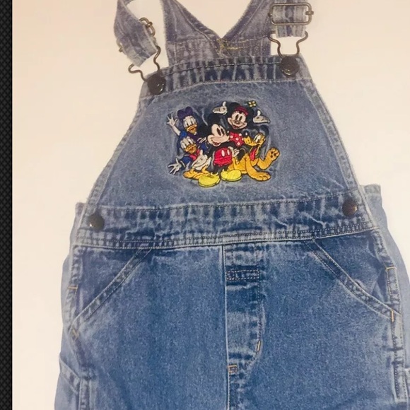 Disney | Bottoms | Vtg Disney Mickey Mouse Toddler 24 Months Jean ...